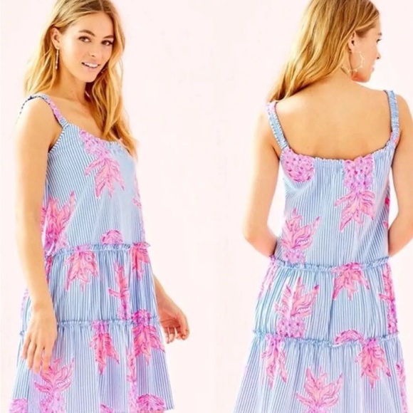 Lilly Pulitzer | Dresses | Lilly Pulitzer Loro Womens Small Rum Swizzle ...